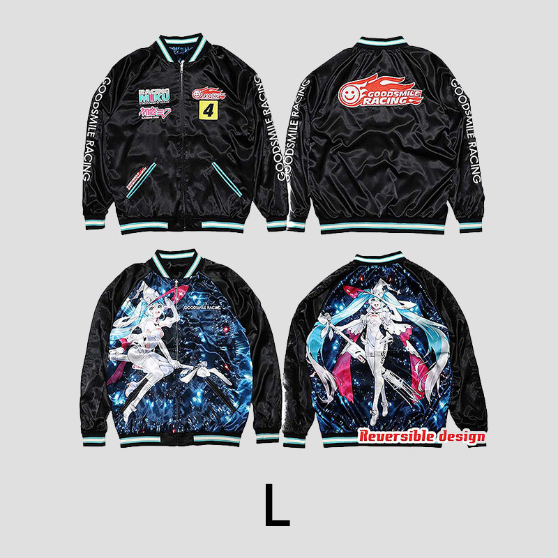 [하츠네 미쿠] GSR Racing Miku 슈비니어 재킷: 2024 Model (L)