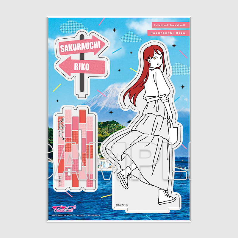 러브라이브 선샤인 산책은 계절을 따라 시리즈 아크릴 피규어 사쿠라우치 리코