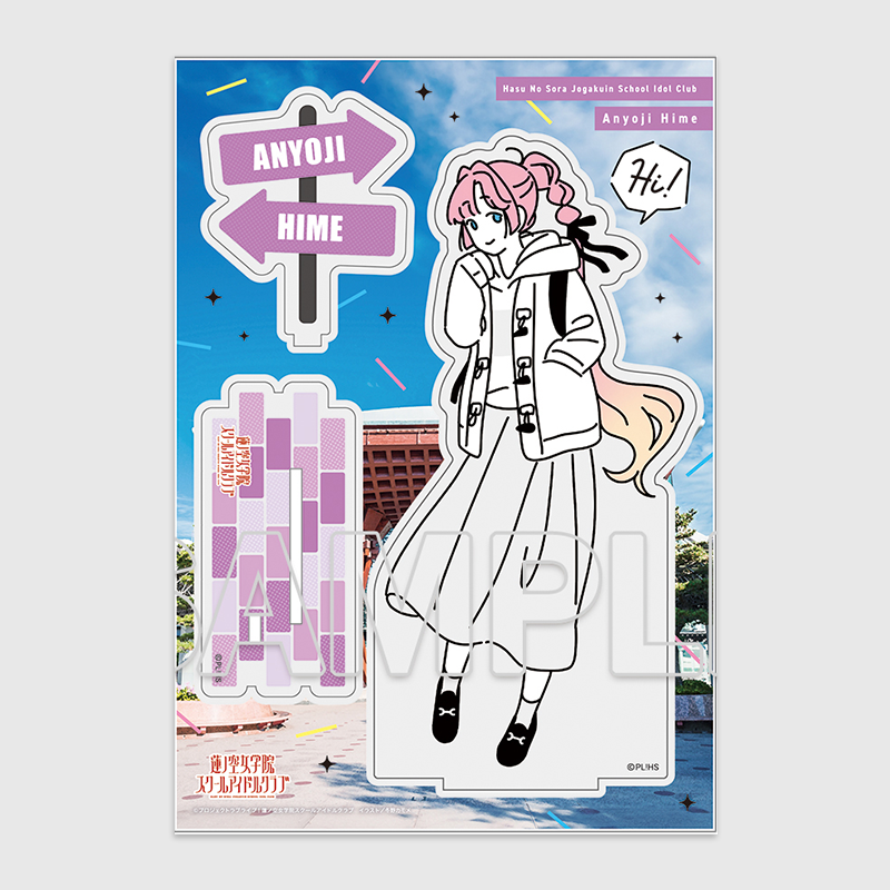 러브 라이브 하스노소라 여학원 스쿨 아이돌 클럽 산책은 계절을 따라 시리즈 아크릴 피규어 안요지 히메